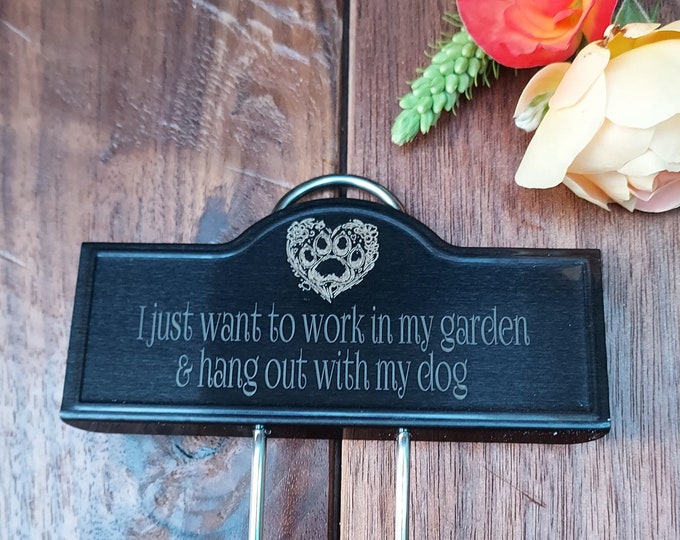 Vegetable Garden Plant Marker Customizable Durable Wooden Garden Stakes ...