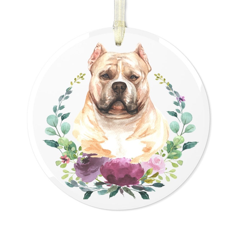 American Bully Gift Tie On Package Tie On Window Hanging Sun - Etsy