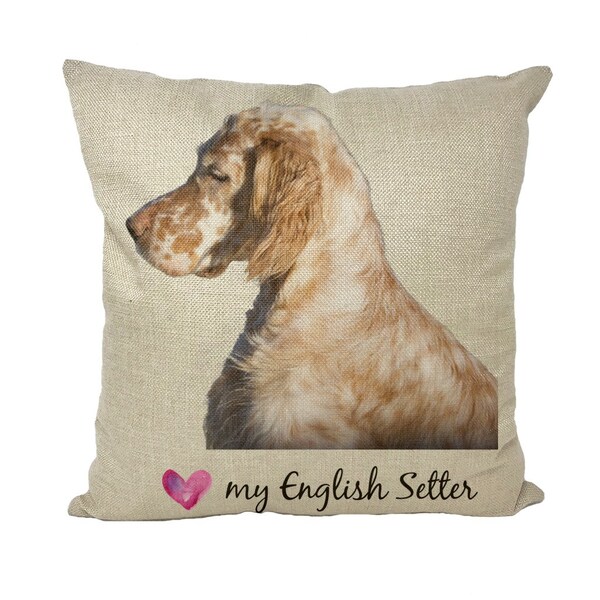 English Setter Pillow - Etsy