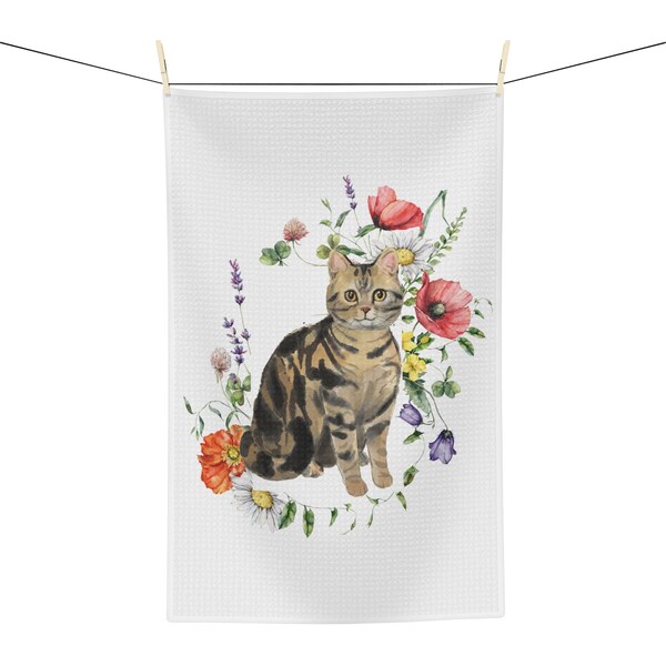 Tabby Cat Linen - Etsy