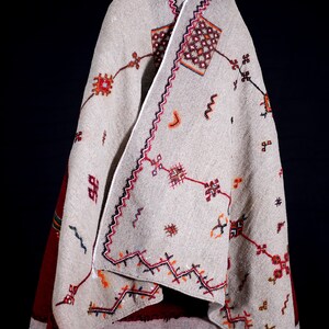 Berber Burnous - Berber Cape - Moroccan Burnous - Hooded Cape ...