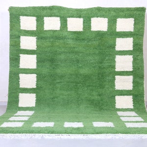 Moroccan Rug Green Custom Rug Handmade Rug Berber Green Rug Moroccan ...