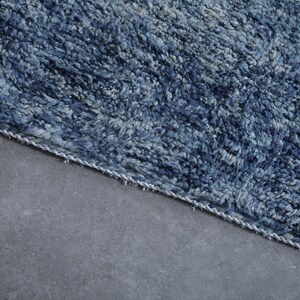 Berber Rug Blue 9 X 13 Feet Moroccan Berber Rug Moroccan Area Rug Wool ...