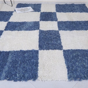 Moroccan Checkered Rug - Morocco Rug - Handmade Rug - Berber Rug ...