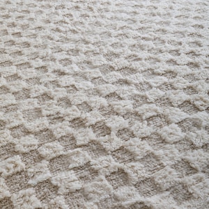 Moroccan Checkered Rug Moroccan Rug Checkered Handmade Rug Moroccan Rug ...