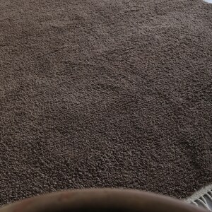 Moroccan Brown Rug - Solid Brown Rug - Moroccan Area Rug - Plain Rug ...