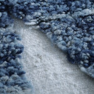 Berber Rug Blue 9 X 13 Feet Moroccan Berber Rug Moroccan Area Rug Wool ...