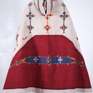 Berber Burnous - Berber Cape - Moroccan Burnous - Hooded Cape ...