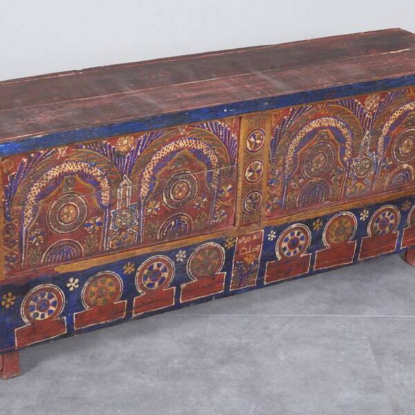 Hand Painted Chest - Etsy