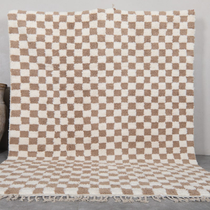 Checkered Rug - Etsy