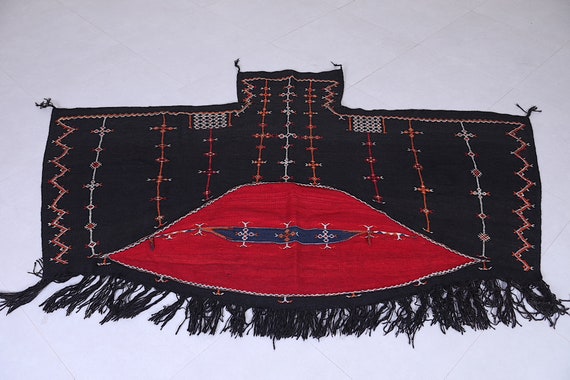 Vintage Burnous - berber burnous - berber cape - moro… - Gem