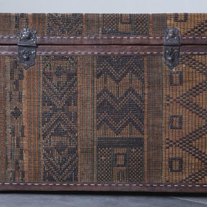 Vintage Handmade Tuareg Chest – African Trunk – Nomad Storage Chest ...