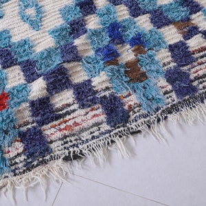 Vintage Moroccan Rug 4.8 X 9.5 Feet Morocco Rug - Handmade Rug ...