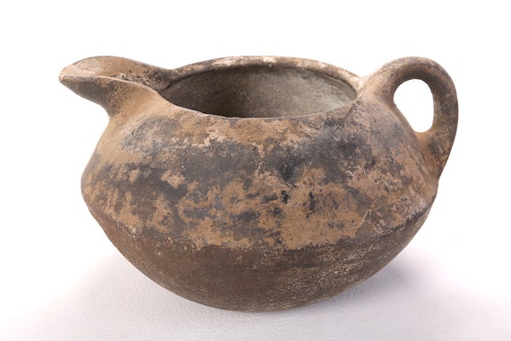 Vintage Old an Antique Pot With Patina 10.2 INCHES W X 5.9 | Etsy