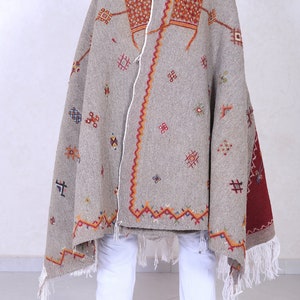 Berber Cape - Moroccan Burnous - Hooded Cape - Moroccan Cloak - Cloak ...
