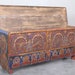 Moroccan Wood Chest Vintage Moroccan Chest Old Chest Hand Painted Chest ...