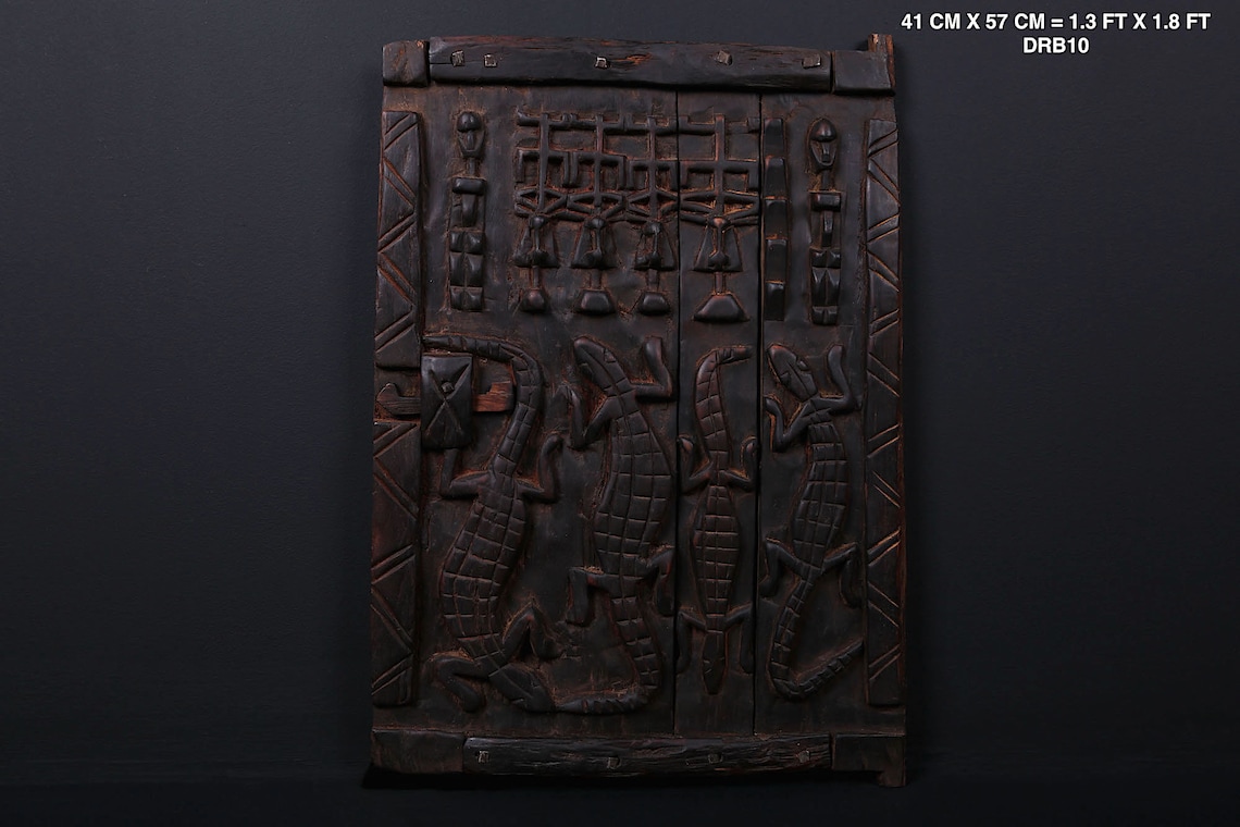 African Dogon Door Vintage African Door African Door W - Etsy