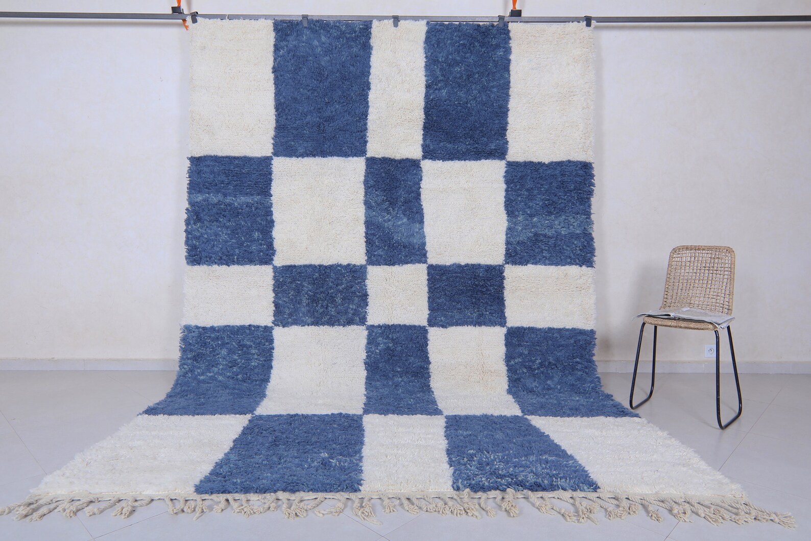 Moroccan Checkered Rug - Morocco Rug - Handmade Rug - Berber Rug ...