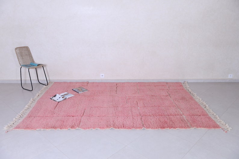 Berber Rug Pink Moroccan Pink Rug Contemporary Rug Pink - Etsy
