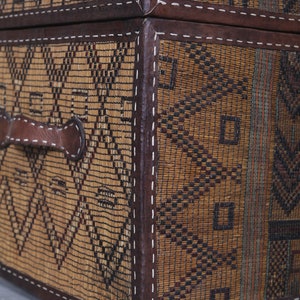 Vintage Handmade Tuareg Chest – African Trunk – Nomad Storage Chest ...