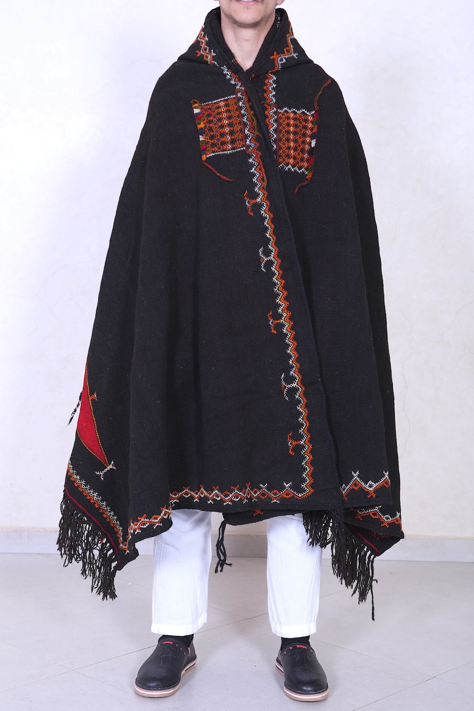 Vintage Moroccan Burnous Berber Burnous Berber Cape - Etsy