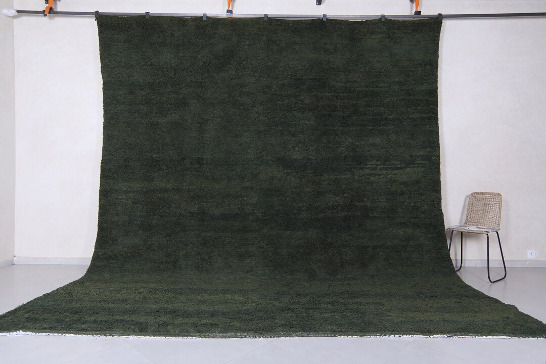 Moroccan Green Rug Berber Rug Handmade Rug Moroccan Area Rug Morocco ...