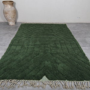Moroccan Green Rug - Handmade Berber Rug - Custom Area Rug - Beni ...
