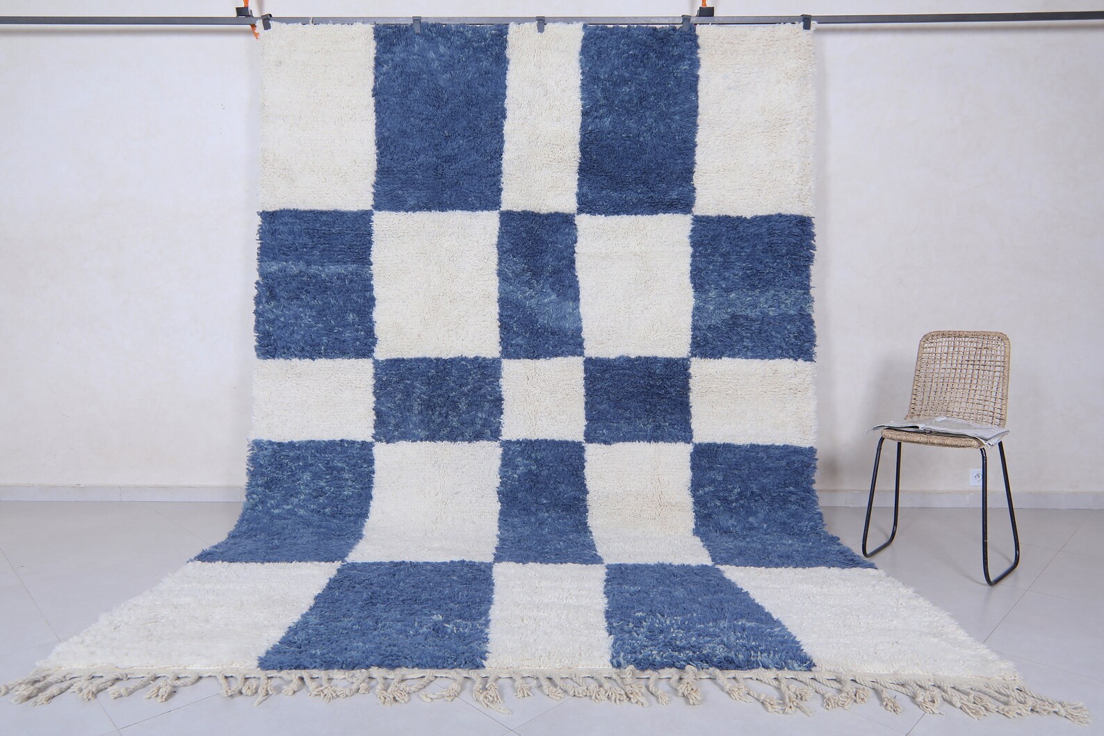 Moroccan Checkered Rug - Morocco Rug - Handmade Rug - Berber Rug ...