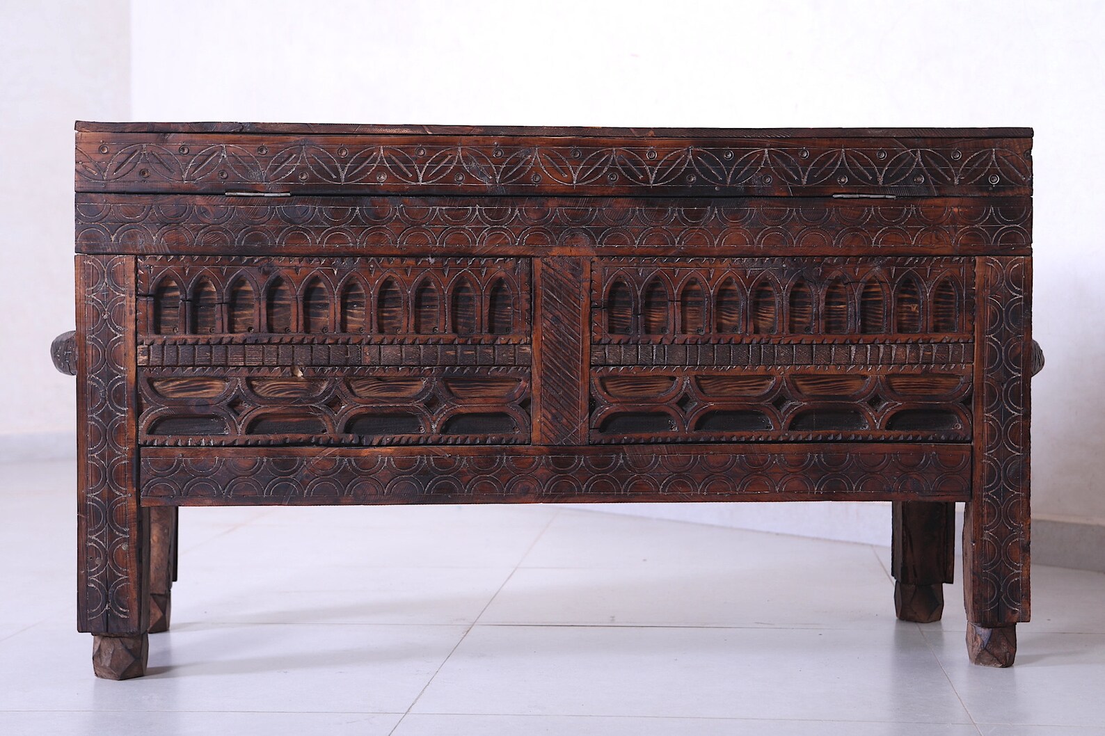 Wooden Chest Vintage Moroccan Chest Berber Wooden Chest | Etsy