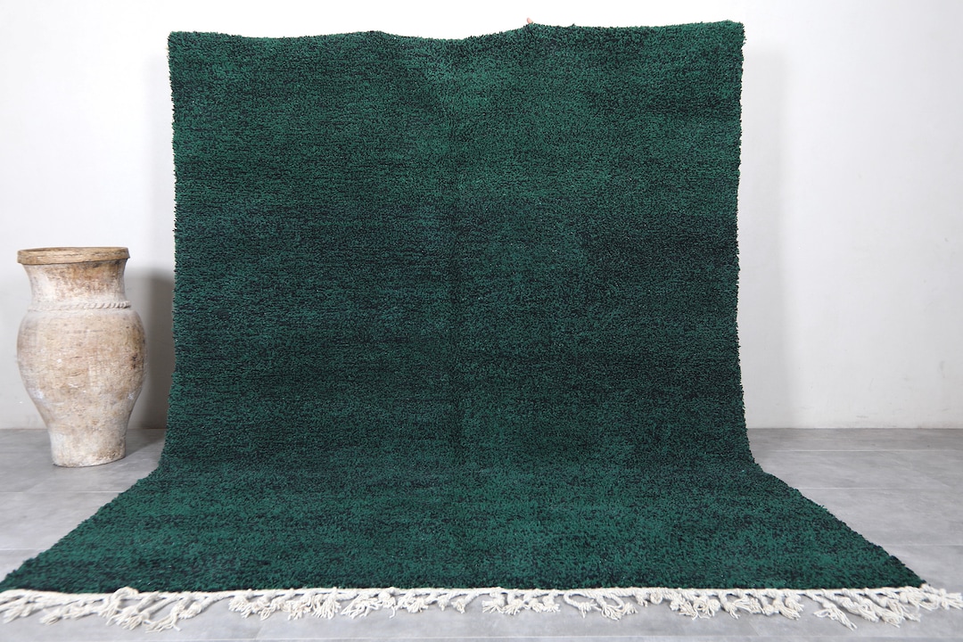 Moroccan Green Rug - Berber Rug - Handmade Rug - Moroccan Area Rug ...