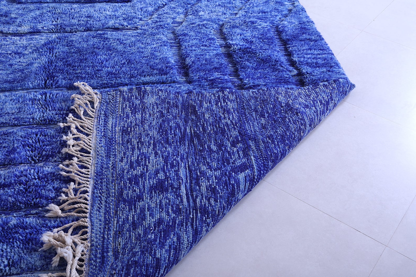 Moroccan Rug Blue Moroccan Rug Contemporary Custom Area - Etsy