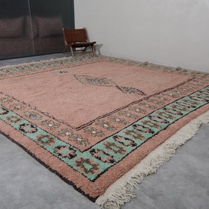 Traditional Moroccan Rug - Hand Knotted Berber Rug - Custom Size Rug ...