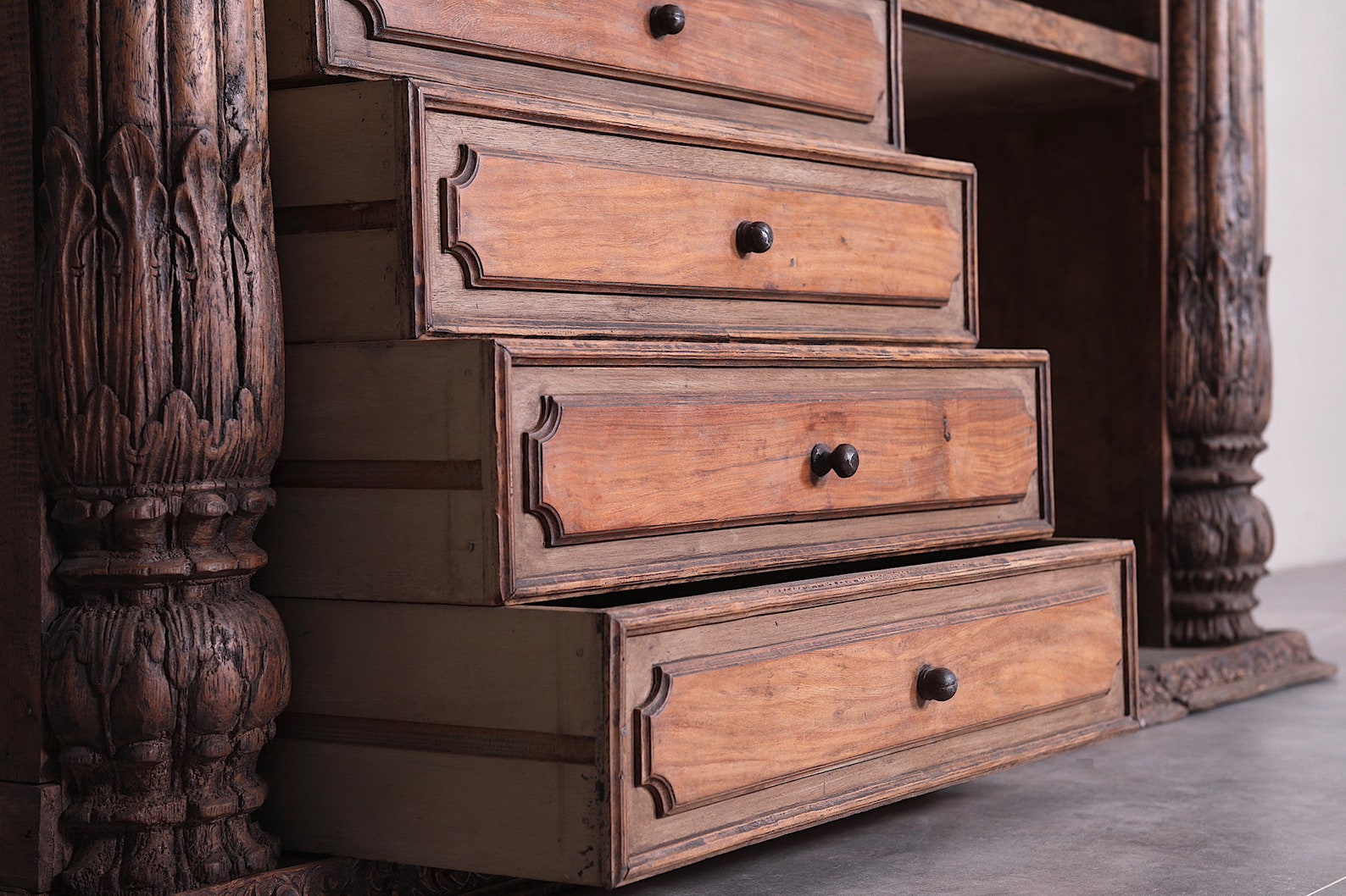 Wooden Library Handmade Library Wooden Bookshelf Home - Etsy