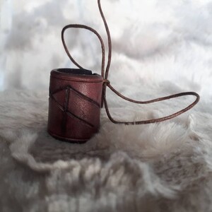 Leather Rune Beard Cuff - Etsy