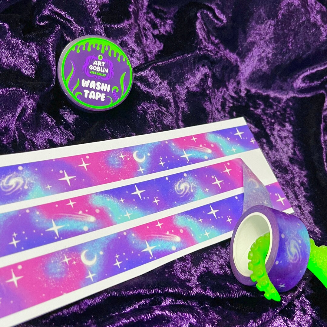 Galaxy 2cm Washi Tape - Etsy