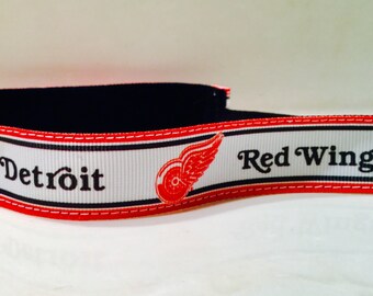 RED Detroit Red Wings Twist Headband - Etsy