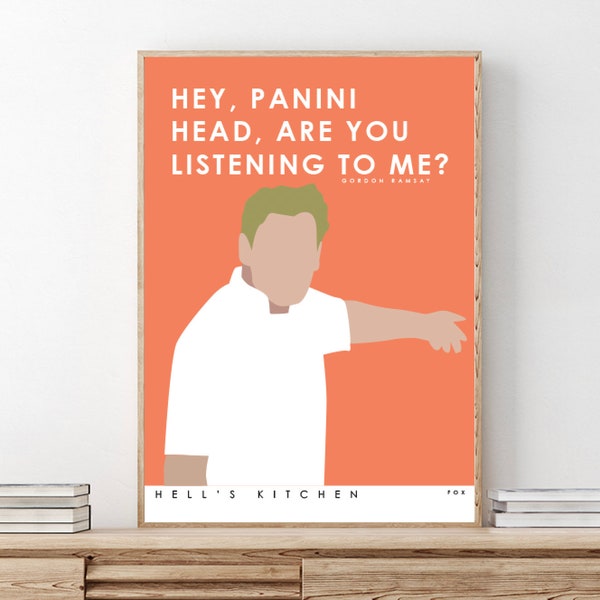 Gordon Ramsay Art - Etsy