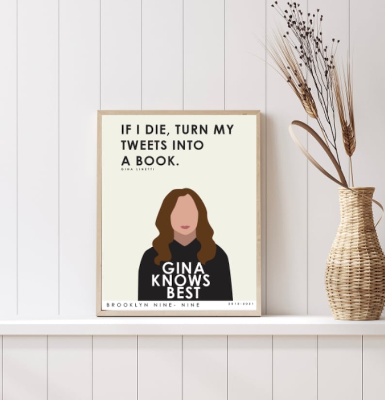 BROOKLYN NINE-NINE // Gina Linetti / If I Die, Turn My Tweets Into a ...