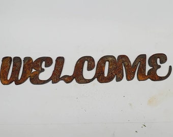 Metal Script Sign - Etsy