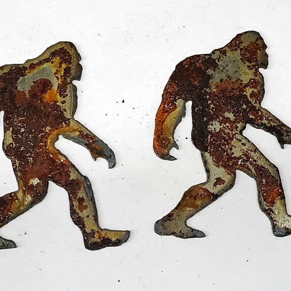 Metal Bigfoot Silhouette - Etsy