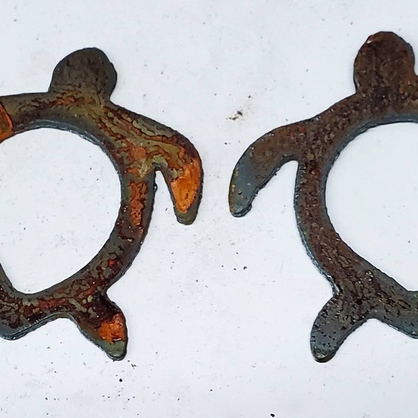 Metal Turtles - Etsy