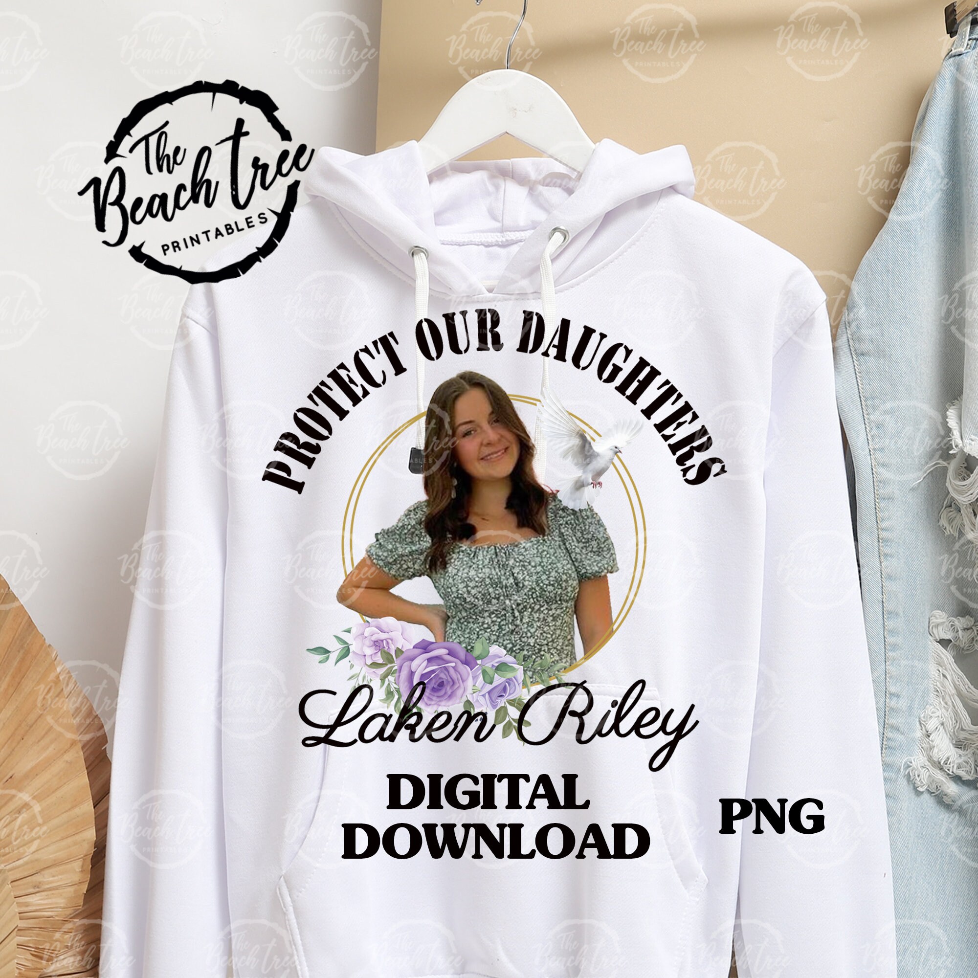 Laken Riley Png, Protect Our Daughters Png, Laken Riley Memorial Shirt ...