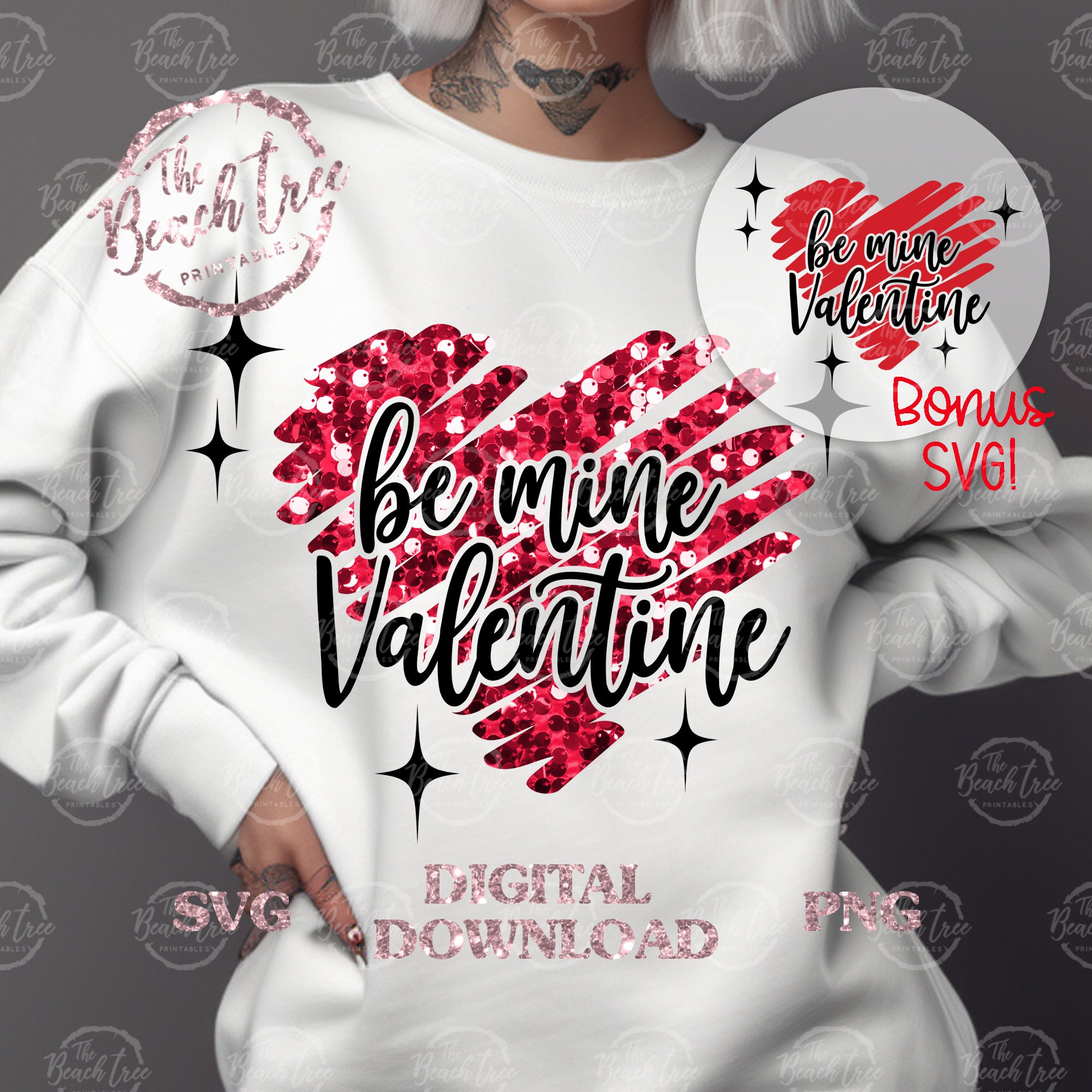 Be Mine, Sequin Heart Png, Be Mine Valentine Svg, Trendy Valentine Heart, Valentines Day Svg, Be ...