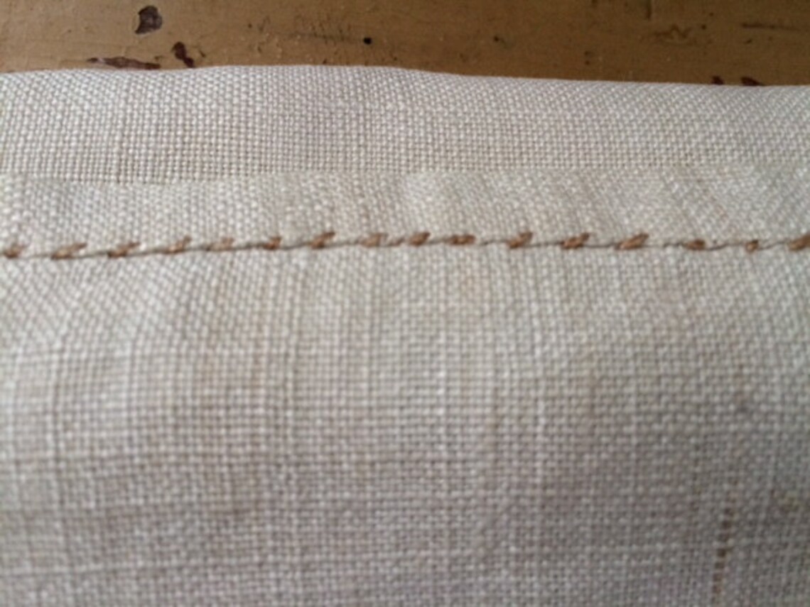 19th C Homespun Linen Sheet | Etsy