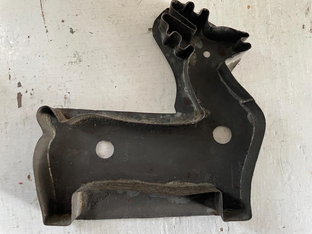 On Hold for J antique Stag Cookie Cutter - Etsy