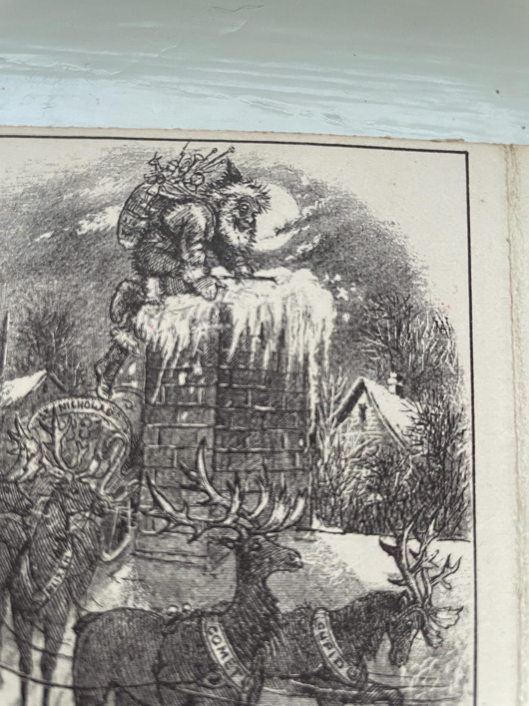 Antique Christmas Trade Card - Etsy