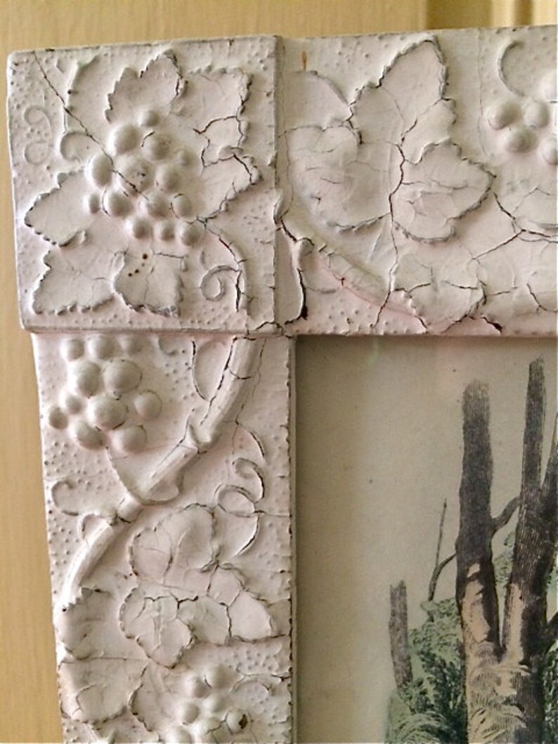 Vintage Victorian Frame With Filigree With French Fashion | Etsy