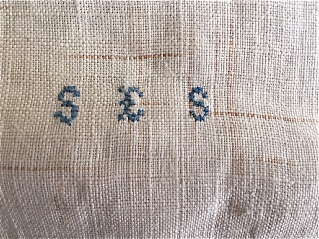 Antique Homespun Linen Bag - With Quaker Provenance - Etsy