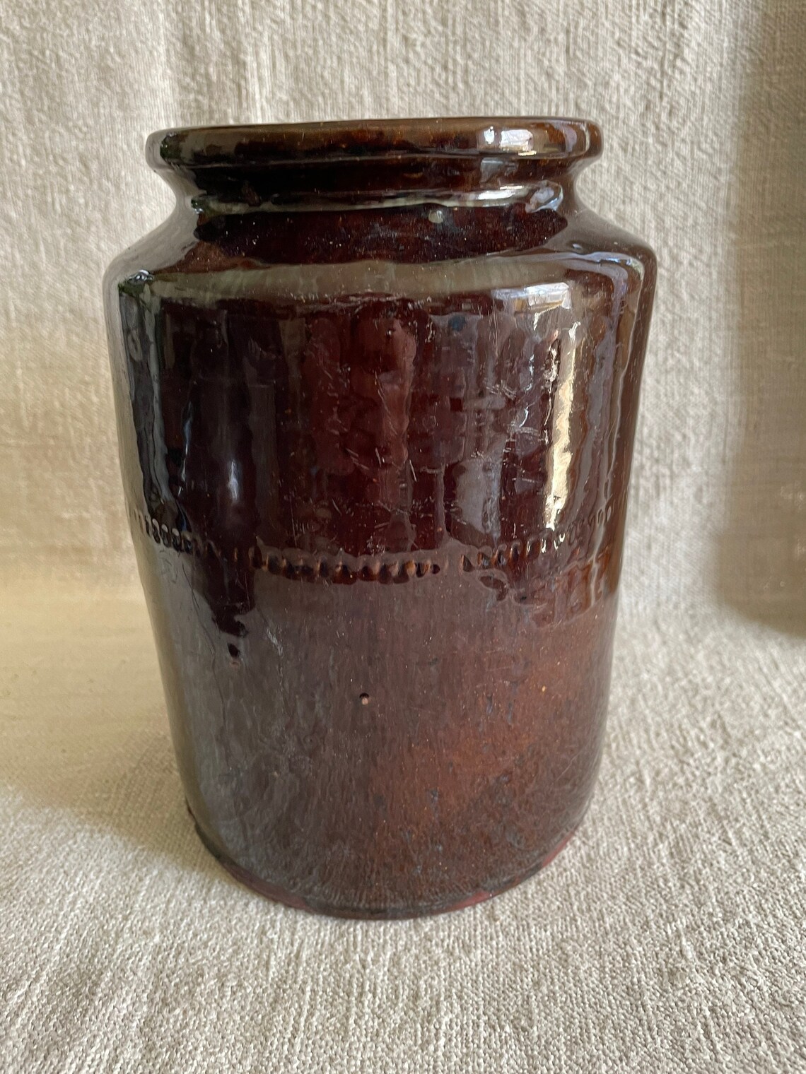 Antique Redware Canning Crock | Etsy