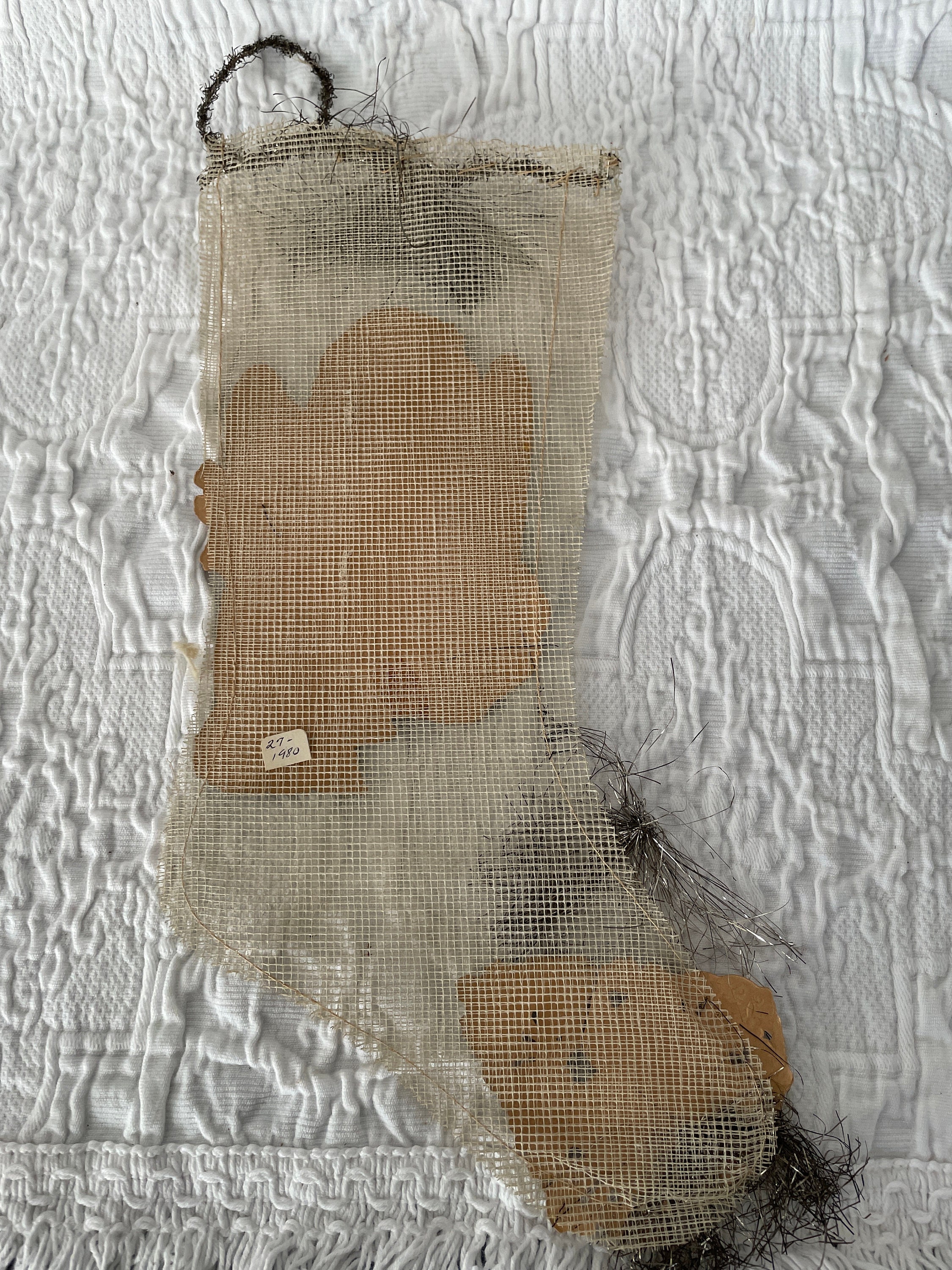Antique Net Christmas Stocking - Etsy